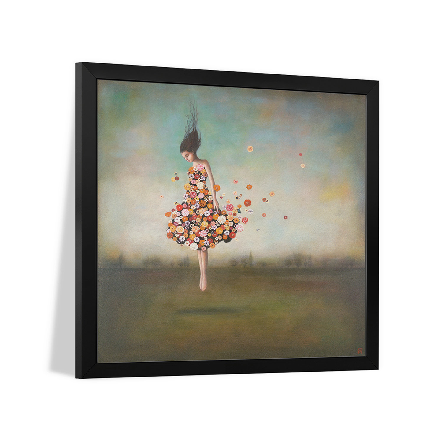 Latitude Run® Boundlessness in Bloom Premium Framed Poster by Duy Huynh ...