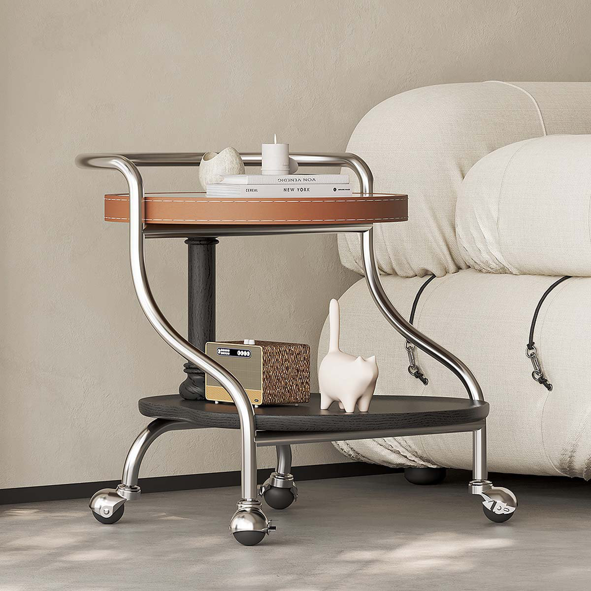 Corrigan Studio® Retro Creative Movable Side Table | Wayfair