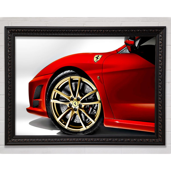 Bright Star Ferrari F430 Wheel Profile - Single Picture Frame Print ...