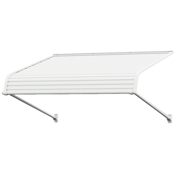 Kozyard Patio Awnings For Window Doors Canopy W48“Xd40'' Aluminum Frame ...