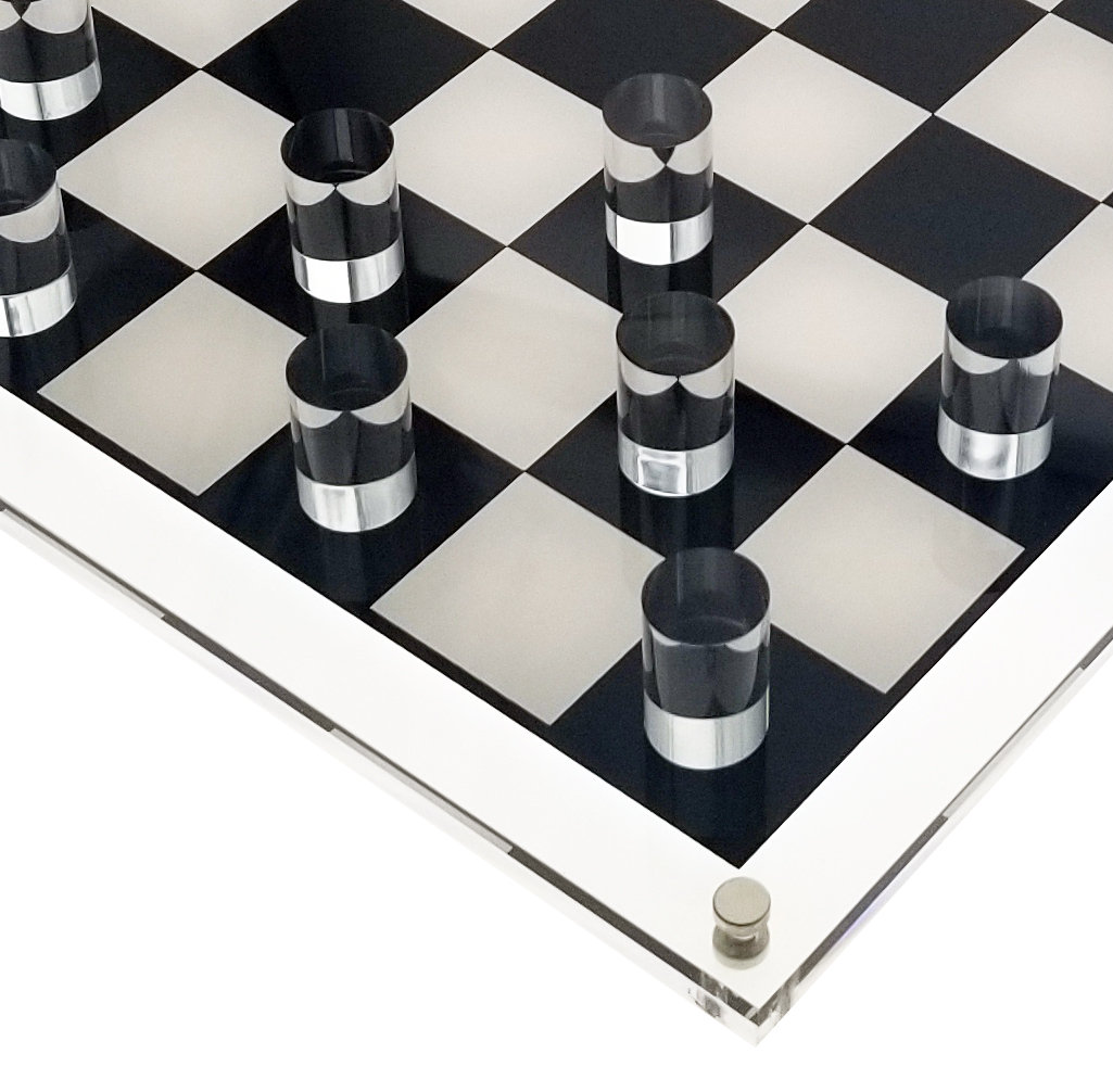 Vandue Corporation Ondisplay 3D Luxe Acrylic Checkers & Reviews | Wayfair