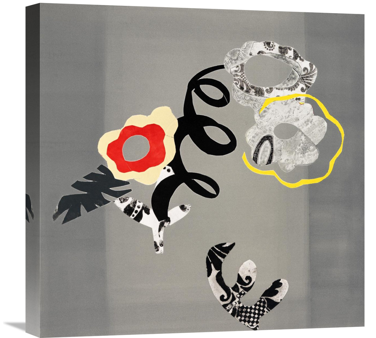 East Urban Home 'Composition of Open Flowers' Oil Painting Print on ...