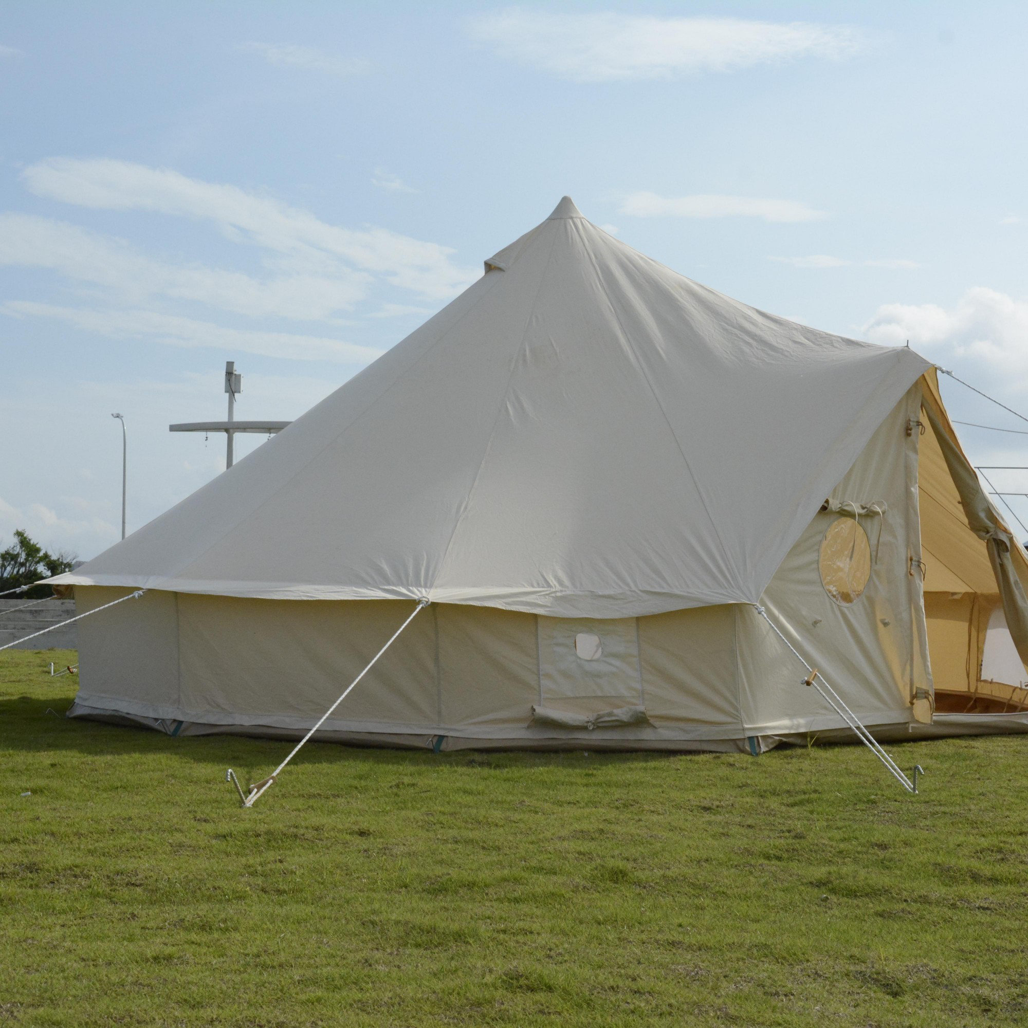 DELTA FURNITURE Canvas Tent Bell Tent Glamping - Wayfair Canada