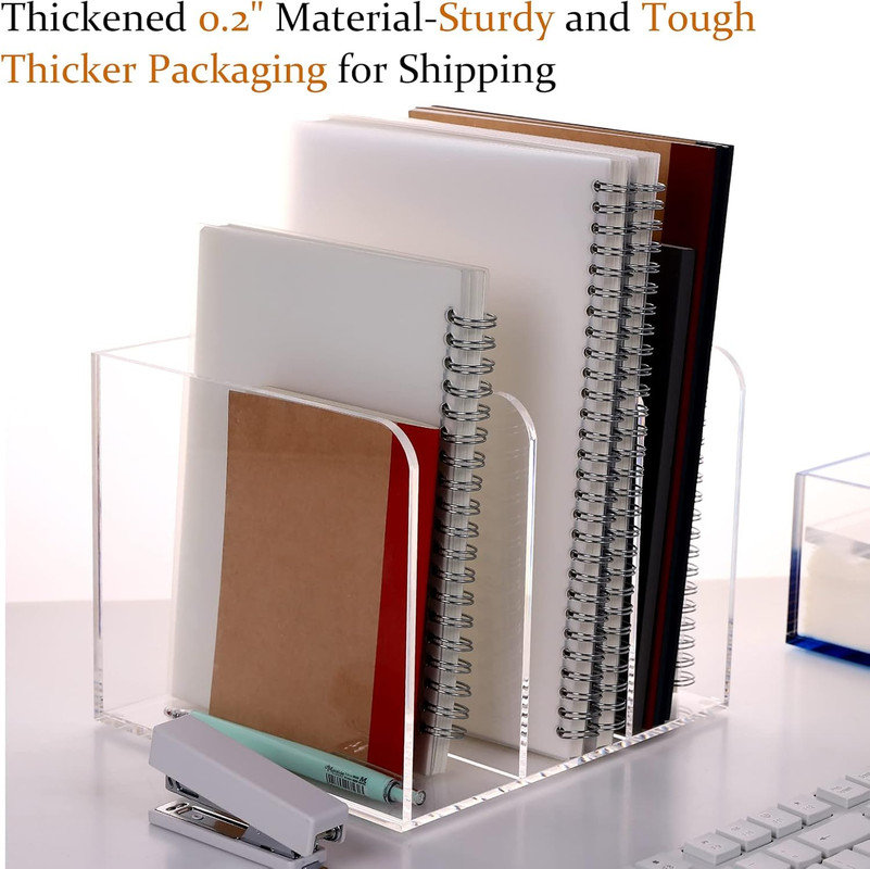 Brayden Studio® 4 Tier Magazine Rack, Brochure Display Rack Floor ...