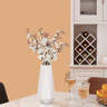 Primrue 6 Pcs Faux Flowers Long Stem Plum Blossom Home Decoration ...
