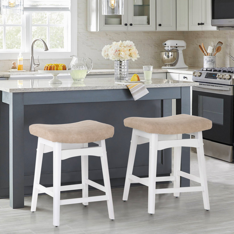 Wade Logan® Amber-Mae Counter & Bar Stool & Reviews | Wayfair