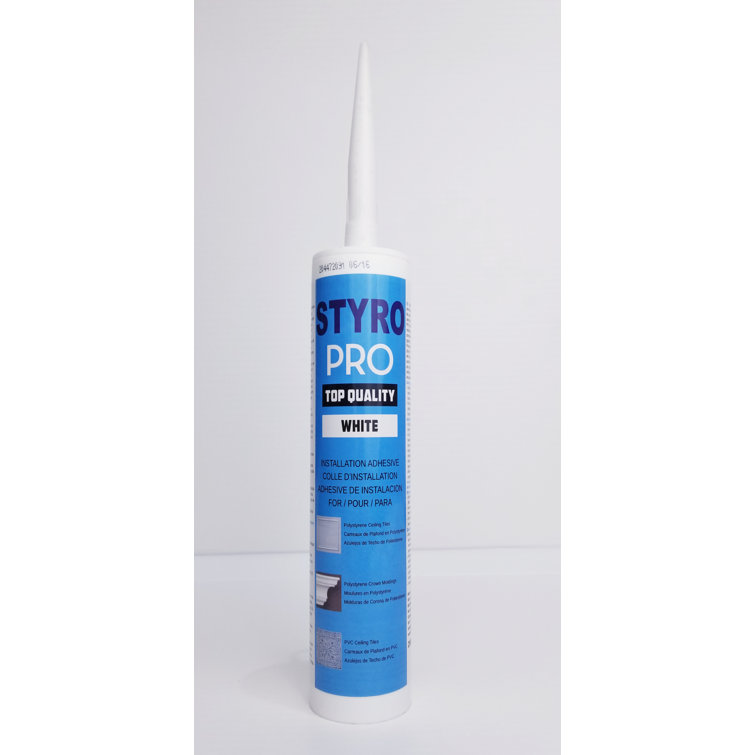 Styro Pro Styrofoam Tiles Styro Pro High Strength Paste Adhesive, Pack ...