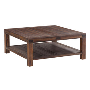 Canora Grey Kaicey Solid Wood Coffee Table with Storage & Reviews | Wayfair