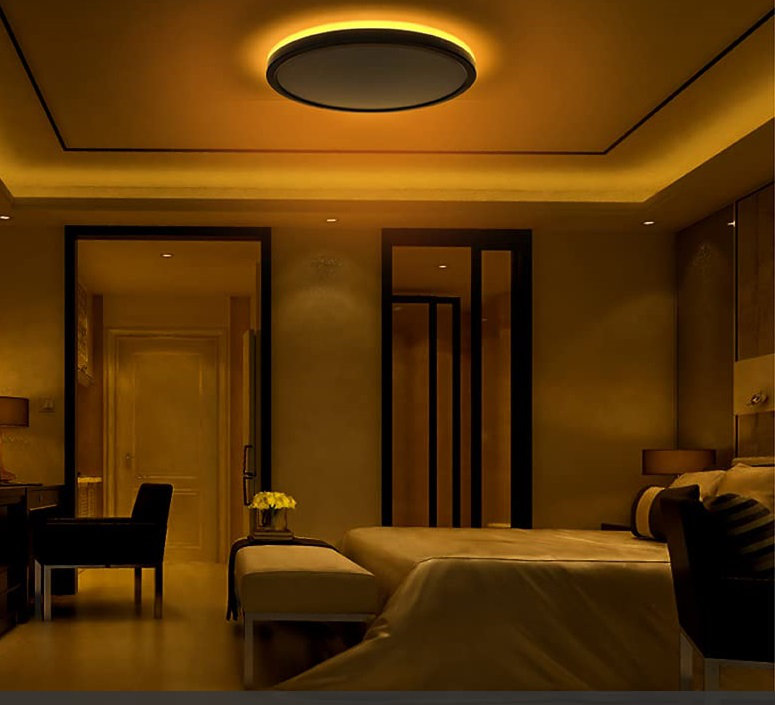 MIBOPA LED Flush Mount Ceiling Light Fixture - Wayfair Canada