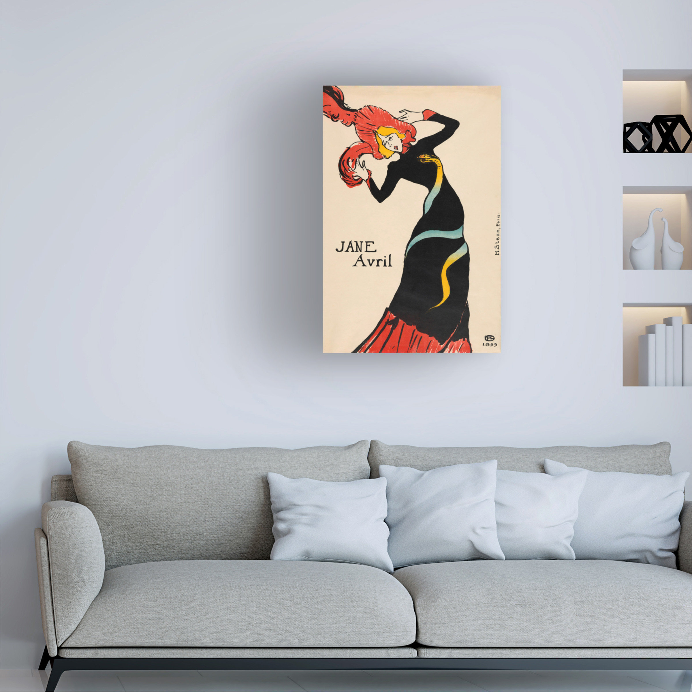 Winston Porter Henri De Toulouse-Lautrec Jane Avril Poster By Henri De ...