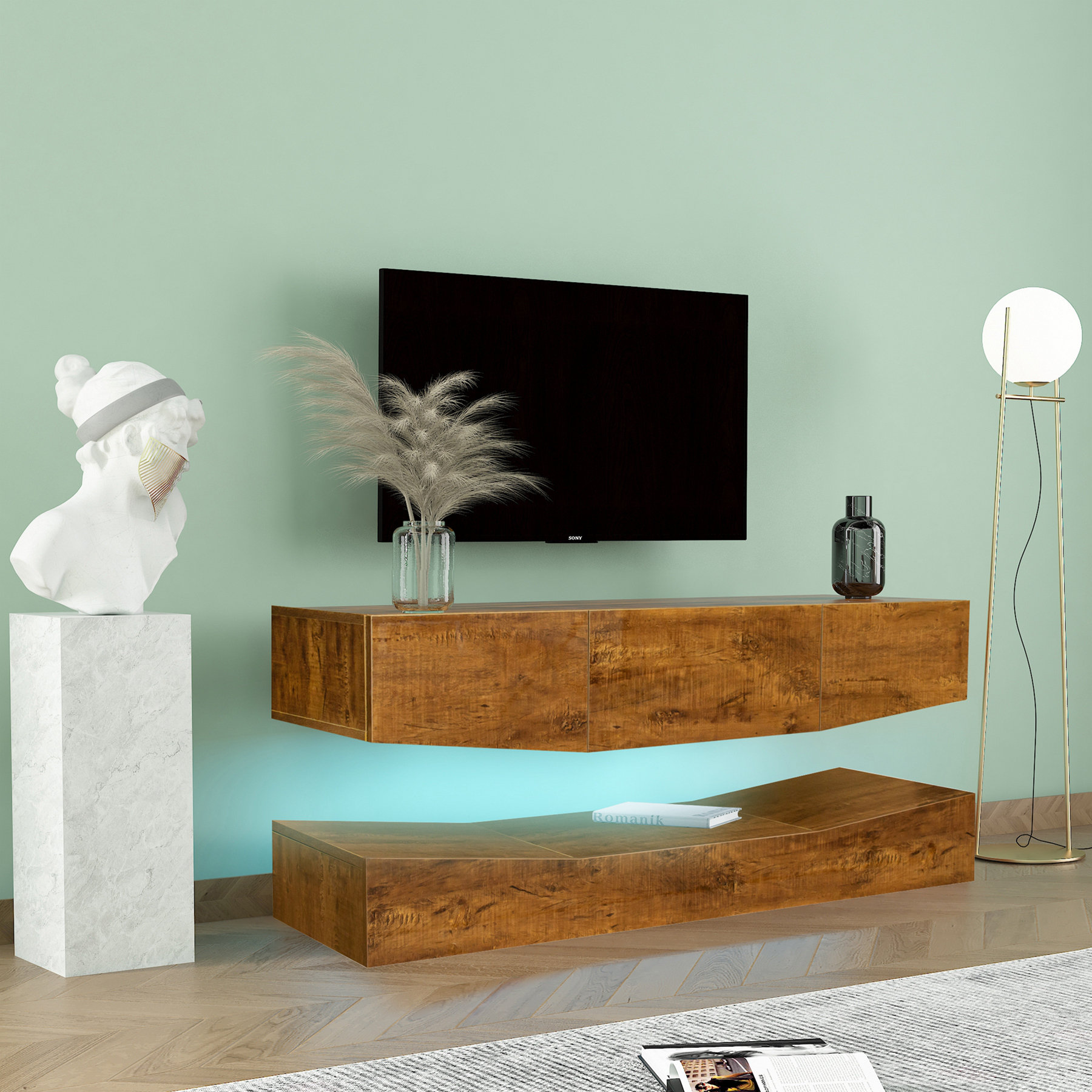 Ivy Bronx Dominie TV Stand for TVs up to 55" - Wayfair Canada