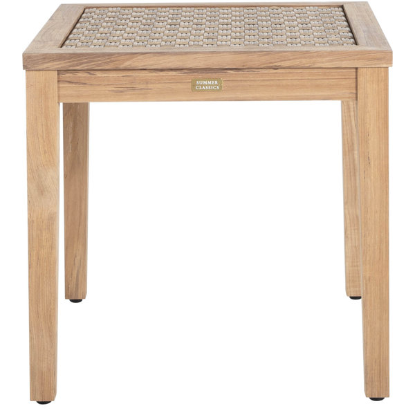 Summer Classics Savannah Teak Side Table | Wayfair