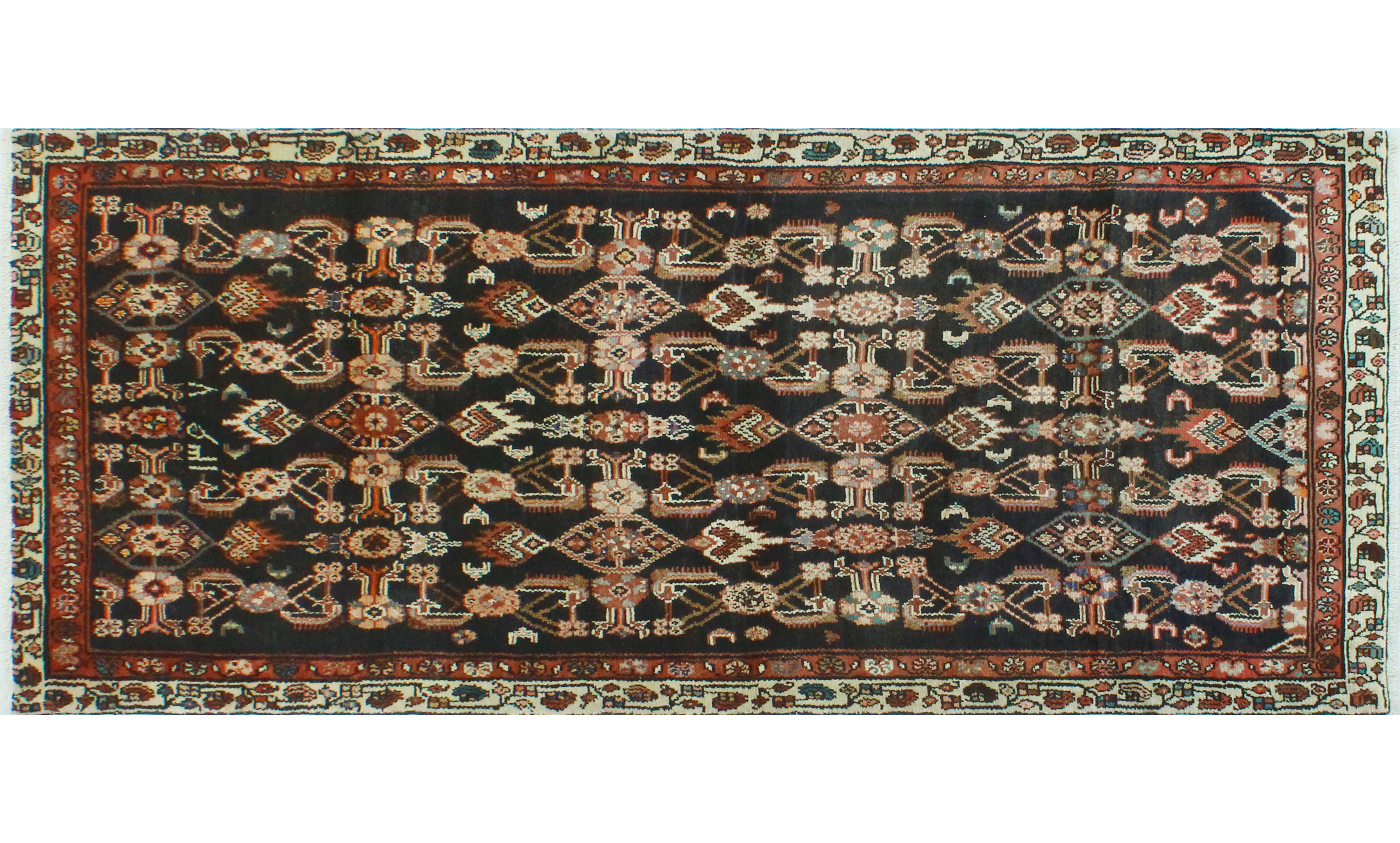 Isabelline Mehkai One-of-a-Kind 3'8" X 8'4" 2022 Runner Wool Area Rug ...
