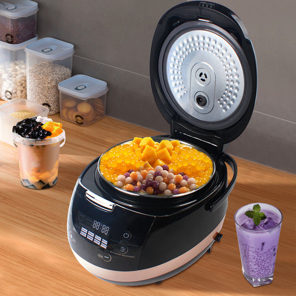 DALELEE 5L Pearl Pot Tapioca Cooker Commercial Touchscreen for Boba Tea ...