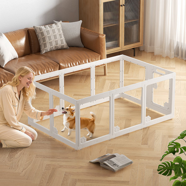 Tucker Murphy Pet™ Dog Play Pen 2PC Extension Kits, Modular Pet Playpen ...