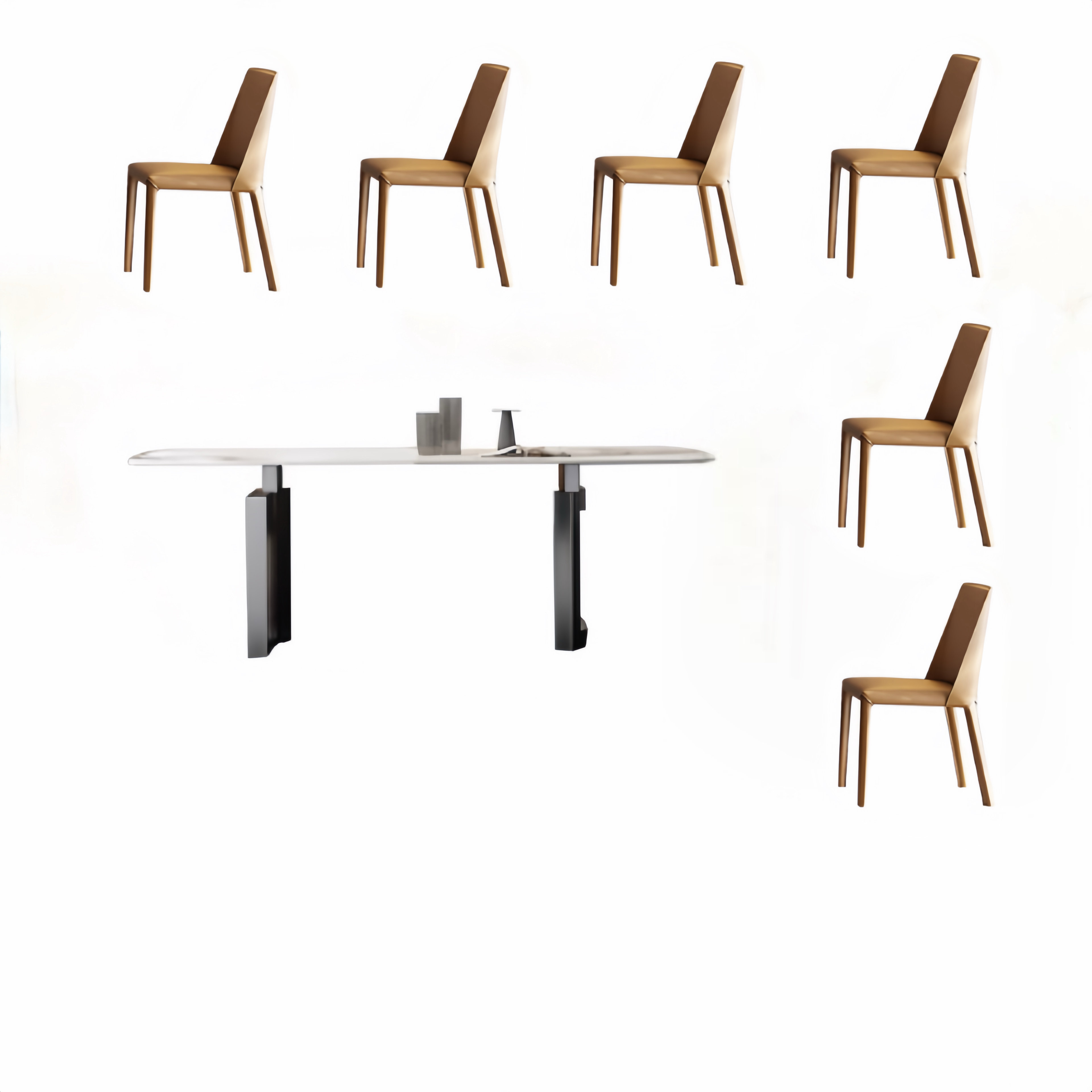 HomeLuxea High-end light luxury dining table | Wayfair