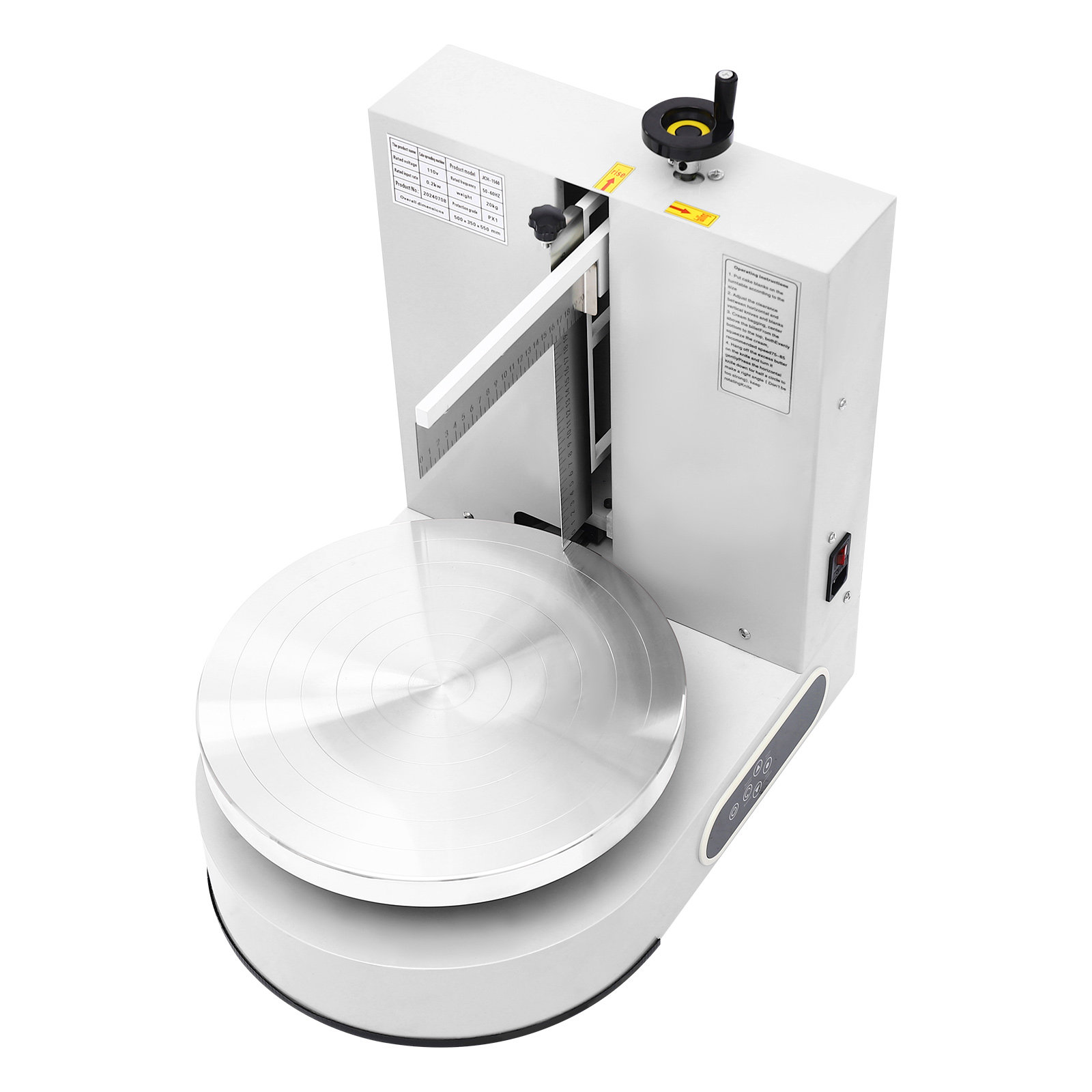 YYBUSHER Electric Cake Spreading Machine Automatic Cream Butter Coating ...