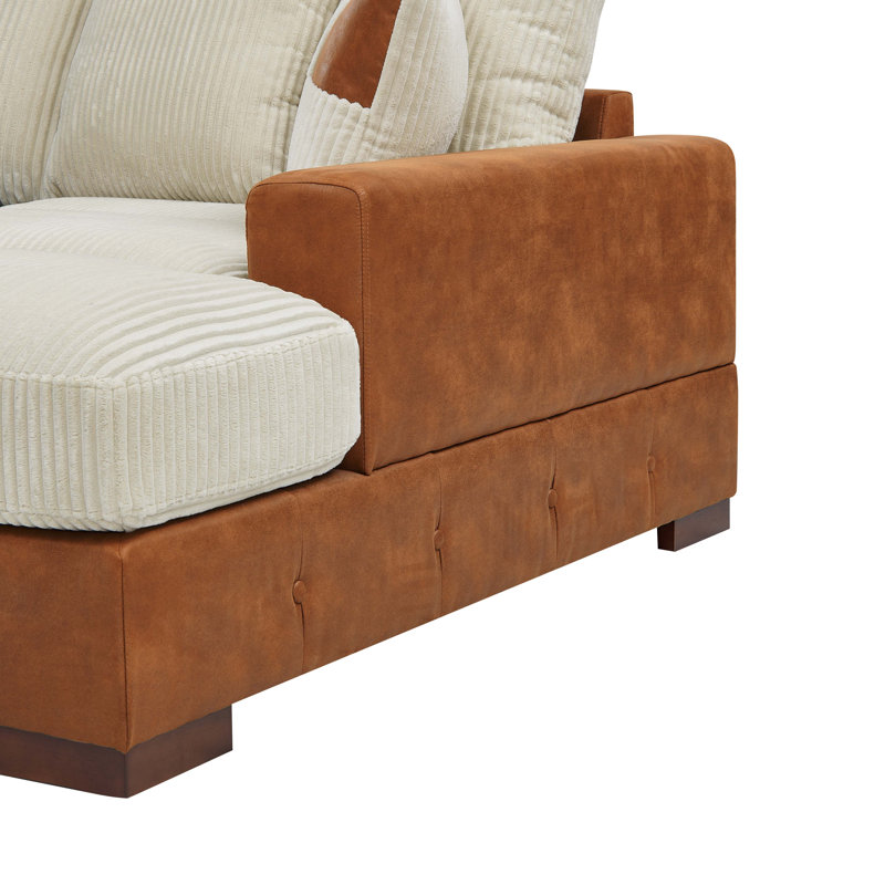 Ebern Designs Coastal Luxe Modular Sofa | Wayfair
