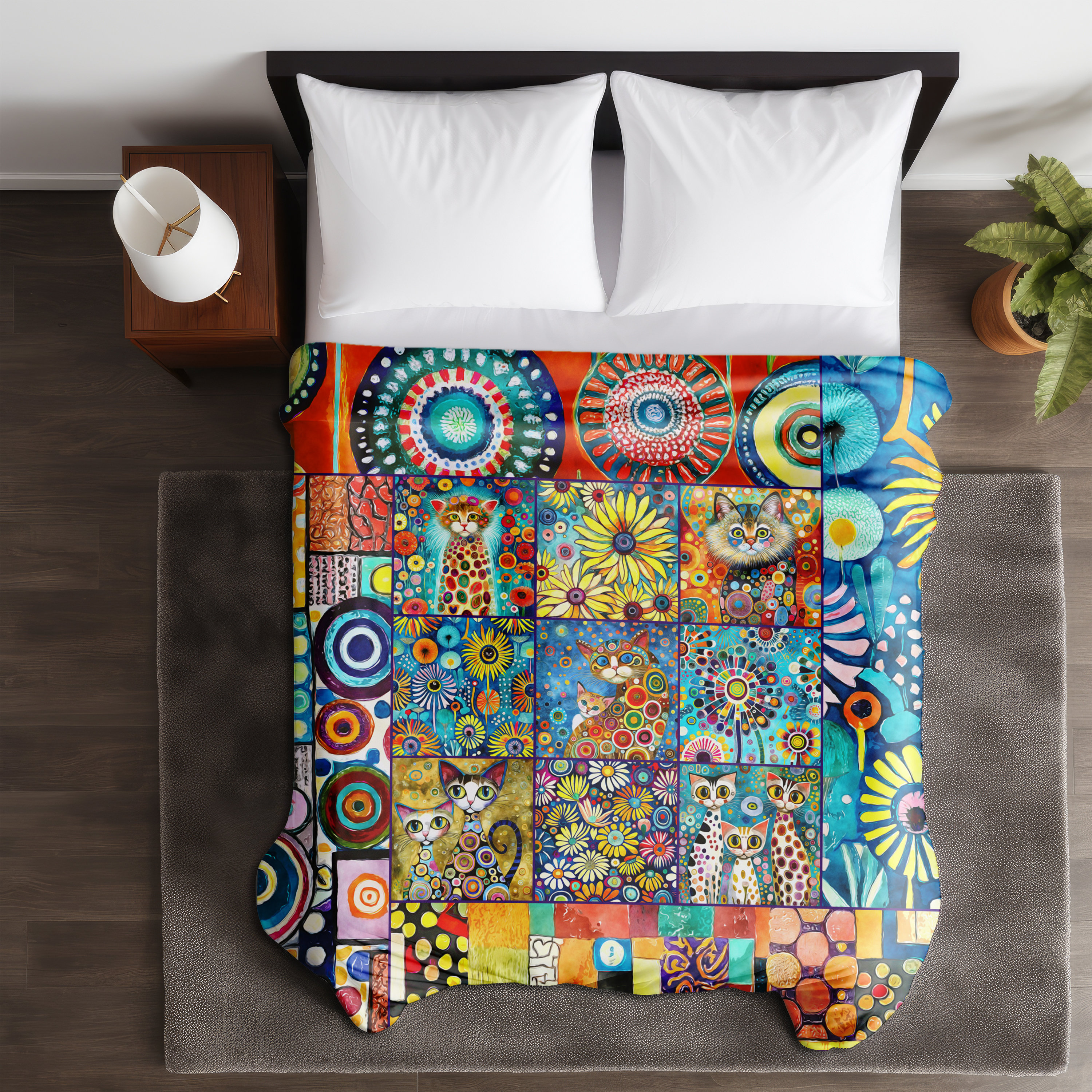 Folk N Funky Throw Blanket | Wayfair