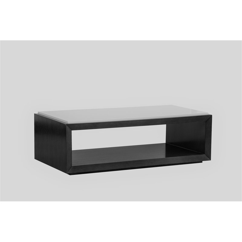 Belle Meade Signature Floor Shelf Coffee Table with Storage | Wayfair