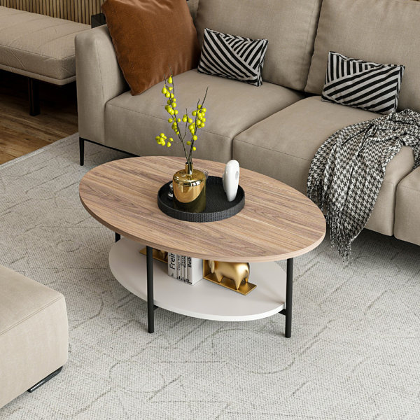 Wade Logan Agron 4 Legs Coffee Table with Storage & Reviews | Wayfair.co.uk