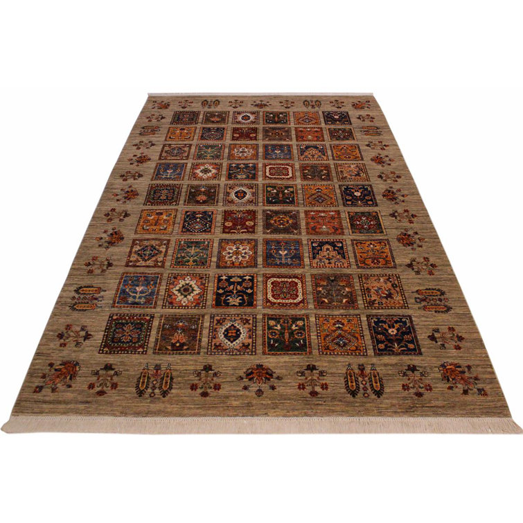 Isabelline Lovorko Wool Southwestern Rug | Wayfair
