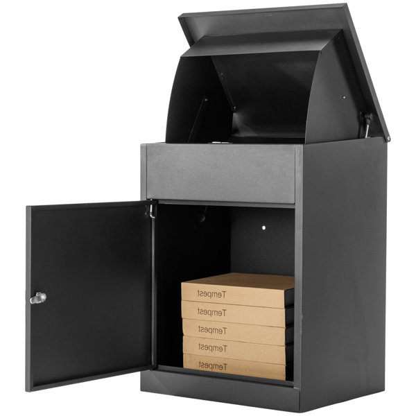 wanan Package Delivery Box for Outside, Large Galvanized Steel, Anti ...