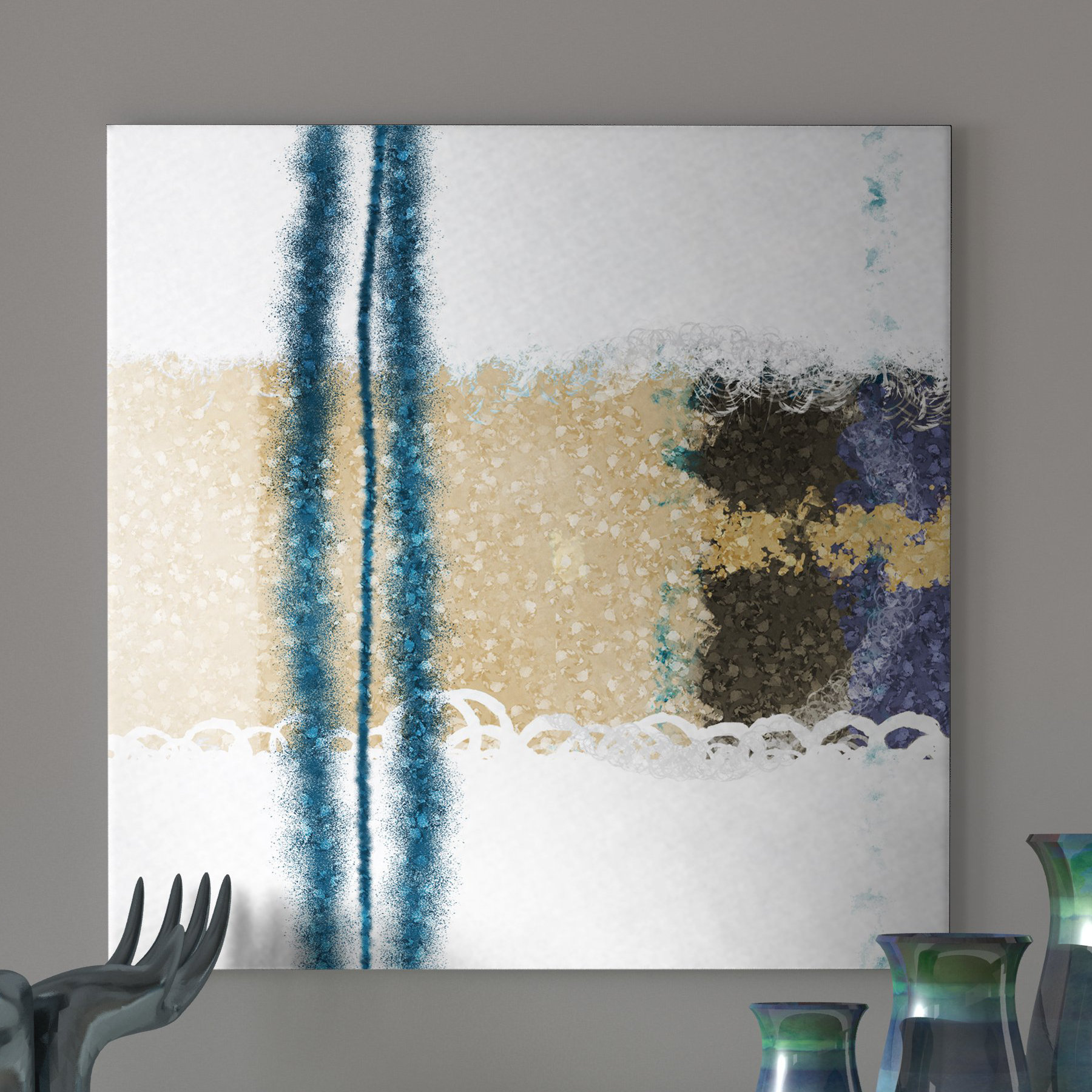 Wrought Studio™ Simple Breakthrough by Staci Maxwell - Wrapped Canvas ...