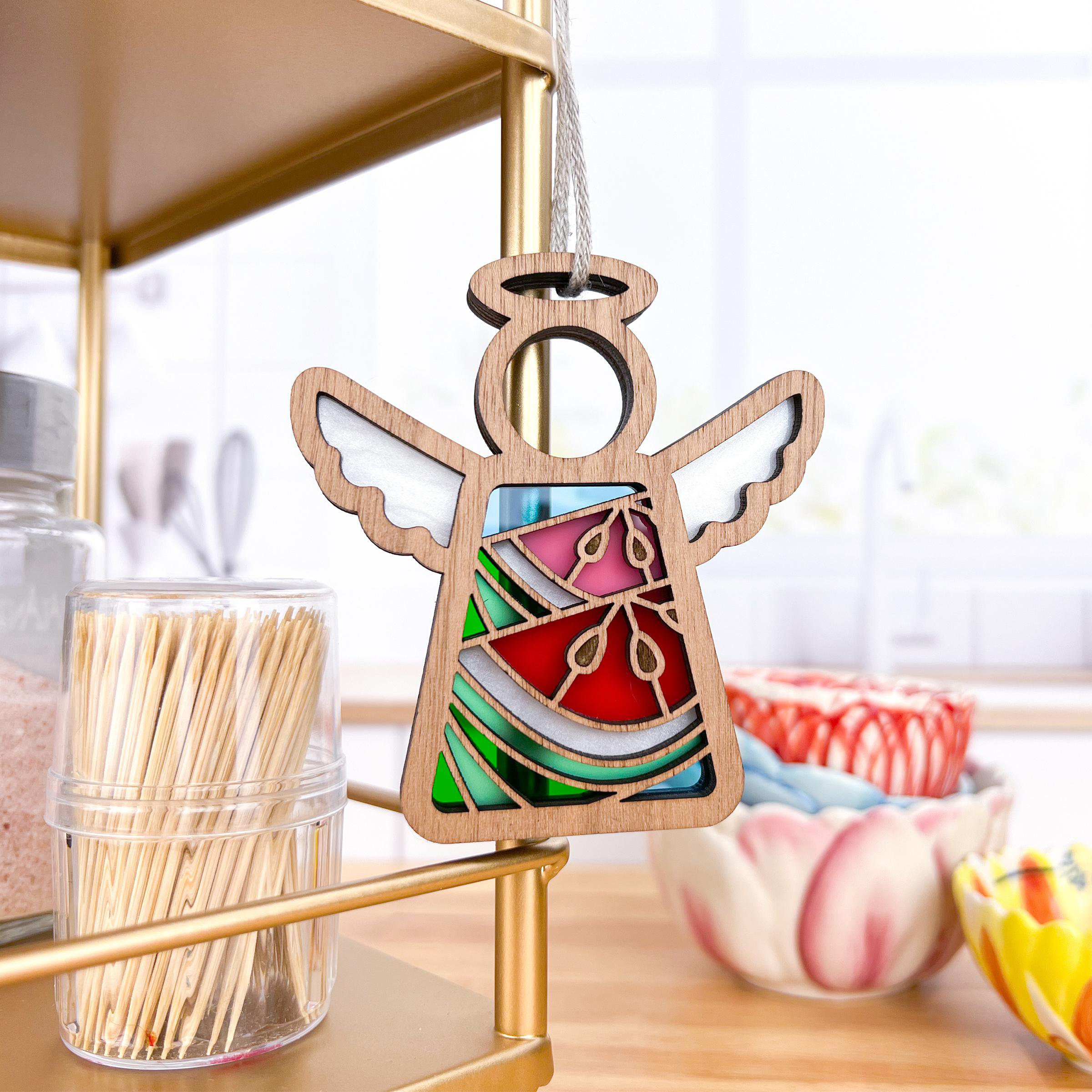 Forged Flare Fruit Hanging Figurine Ornament | Wayfair