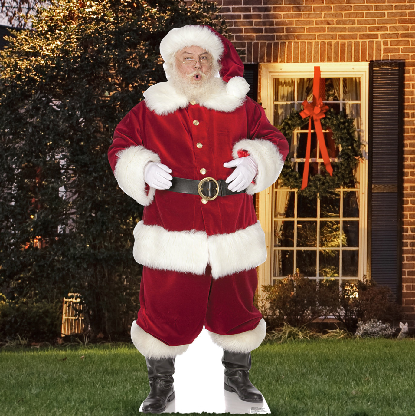The Holiday Aisle® Ho Ho Santa Yard Standee & Reviews | Wayfair