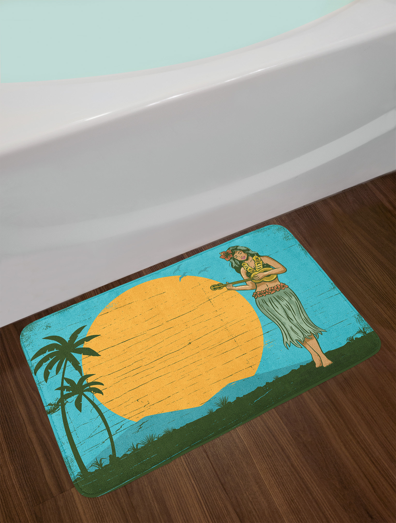 East Urban Home Varik Bath Mat | Wayfair