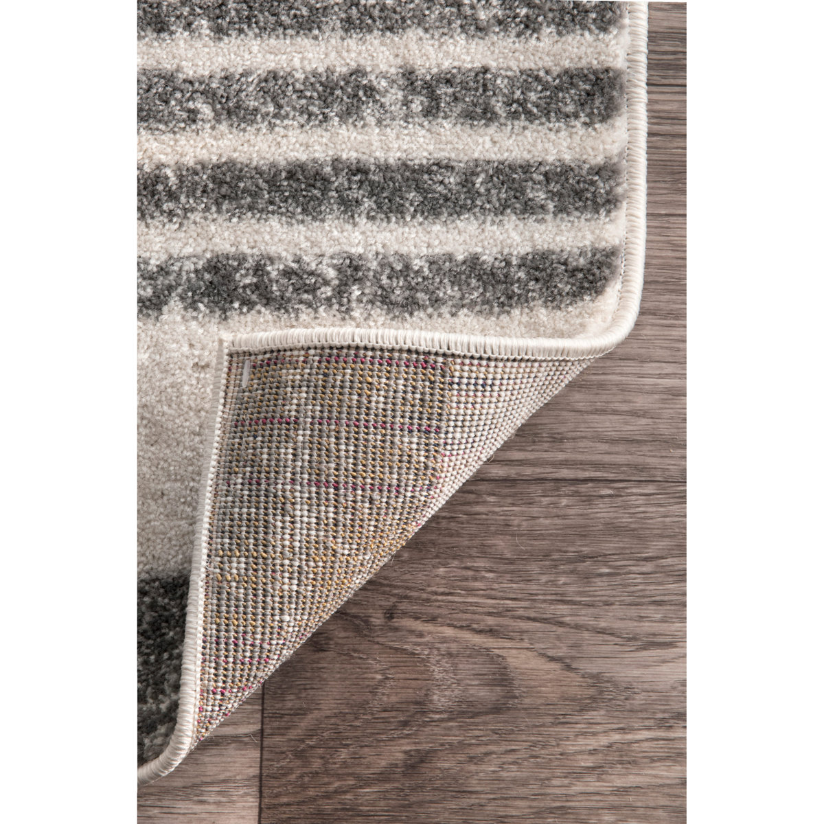 Latitude Run® Hayley Gray/Ivory Area Rug & Reviews | Wayfair