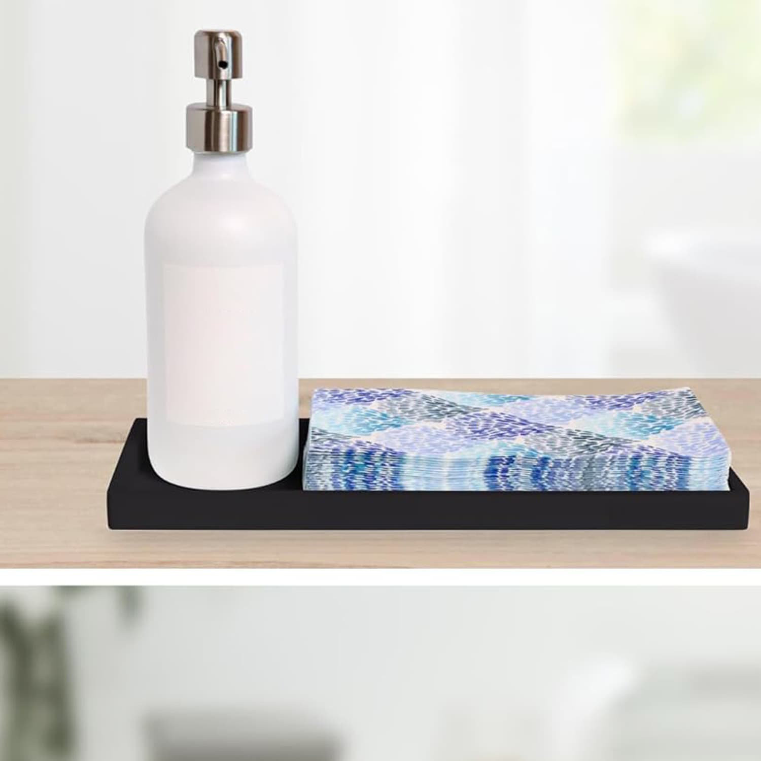 Latitude Run® Vanity Tray, Drop-Proof Bathroom Tray, Perfume Candle Key ...