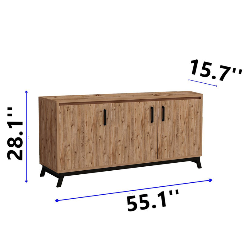 Loon Peak® Imanee 55.1'' Console Table | Wayfair