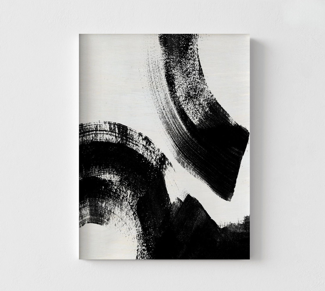 WeFrameArt Block Brushwork VI By June Erica Vess, Framed Art Gallery Decor, Modern Marketing ...