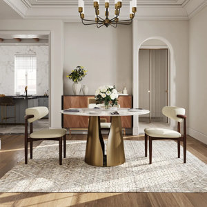 White Round Dining Tables You'll Love | Wayfair