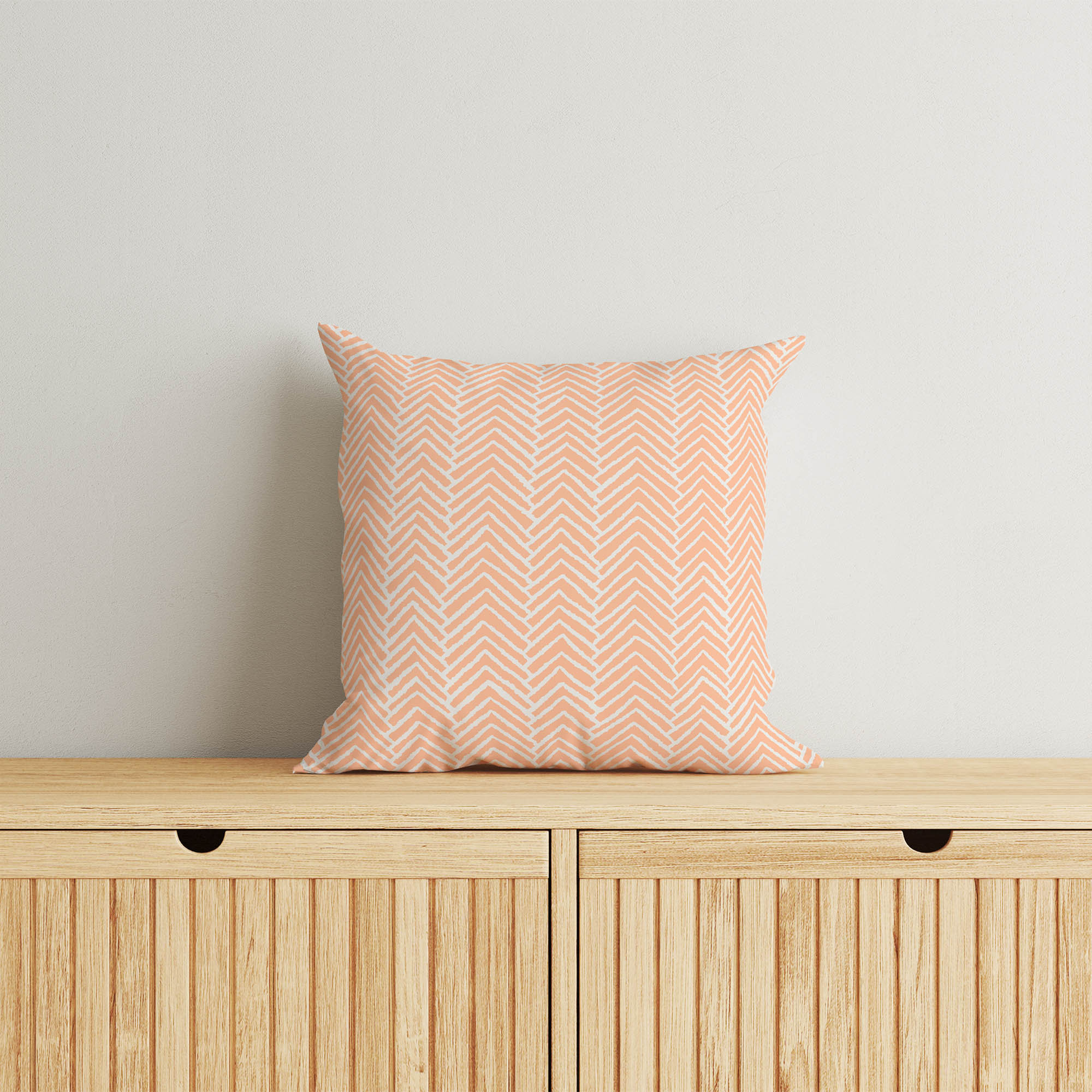 Christopher's Corner Chevron Block Pillow | Wayfair