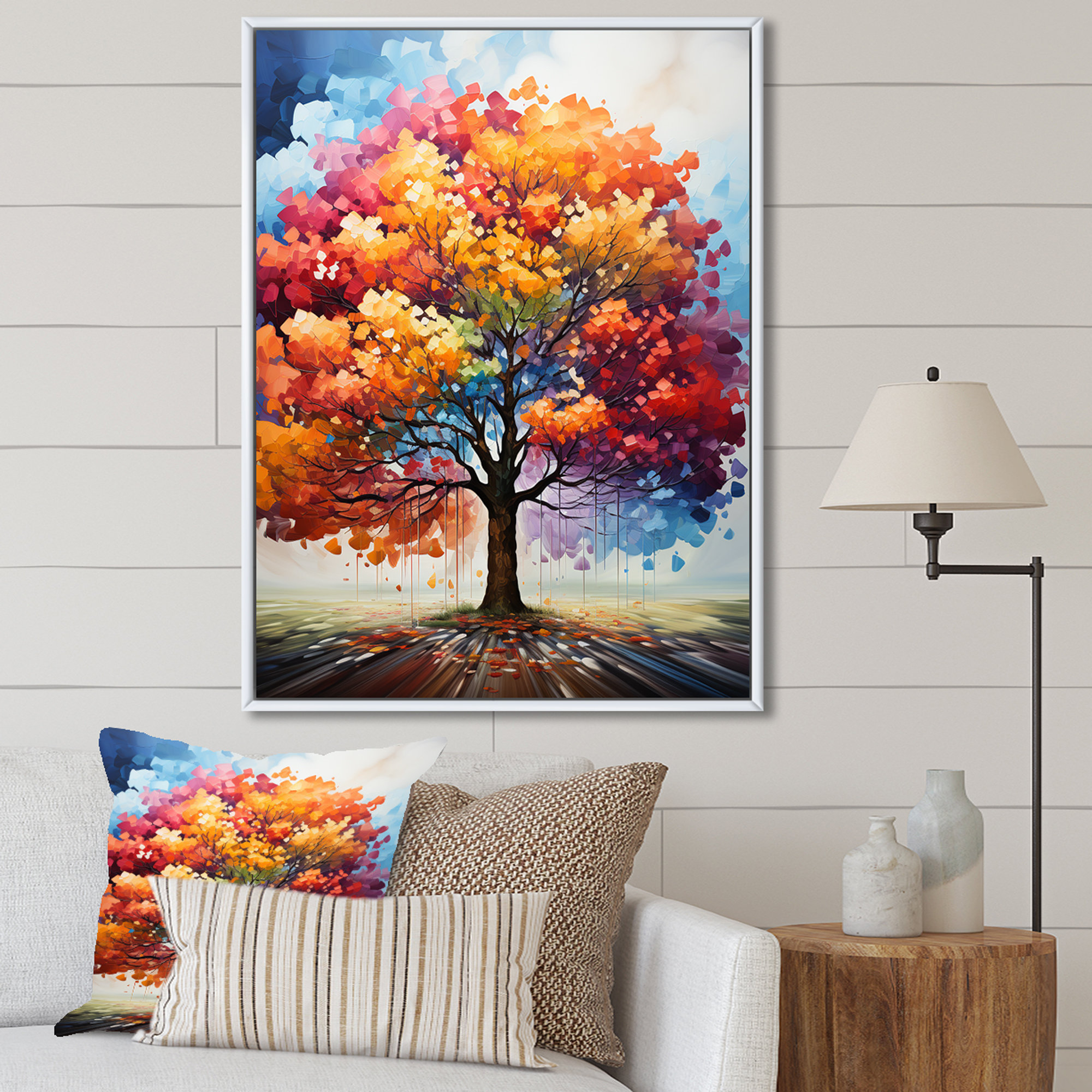 Winston Porter Bright Colours Maple Trees - Tree Maple Canvas Prints ...