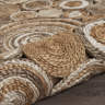 Highland Dunes Bonar Modern Farmhouse Natural Fiber Jute Round Indoor ...