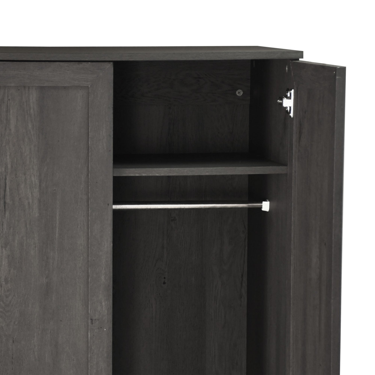 Red Barrel Studio® DELANEY 2-DOOR WARDROBE | Wayfair
