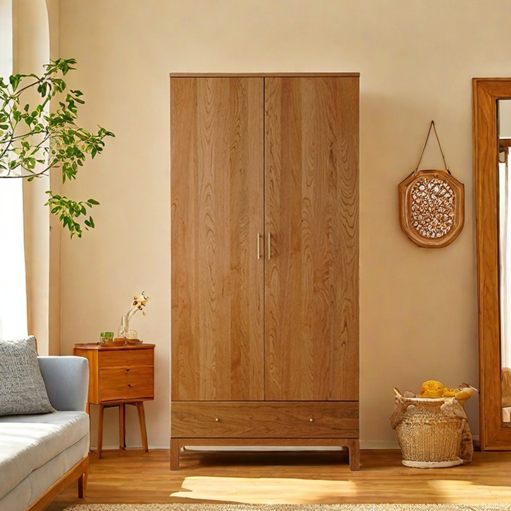 Parttlion European style light luxury retro wardrobe | Wayfair