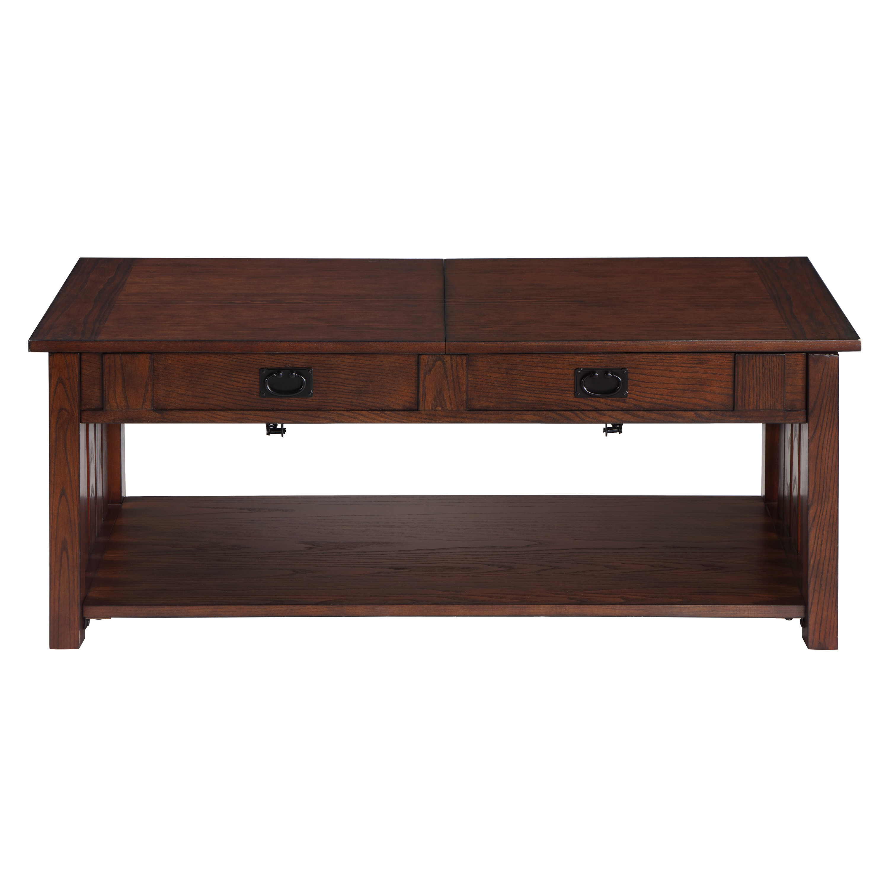 Red Barrel Studio® Lift Top Extendable 4 Legs Coffee Table with Storage ...