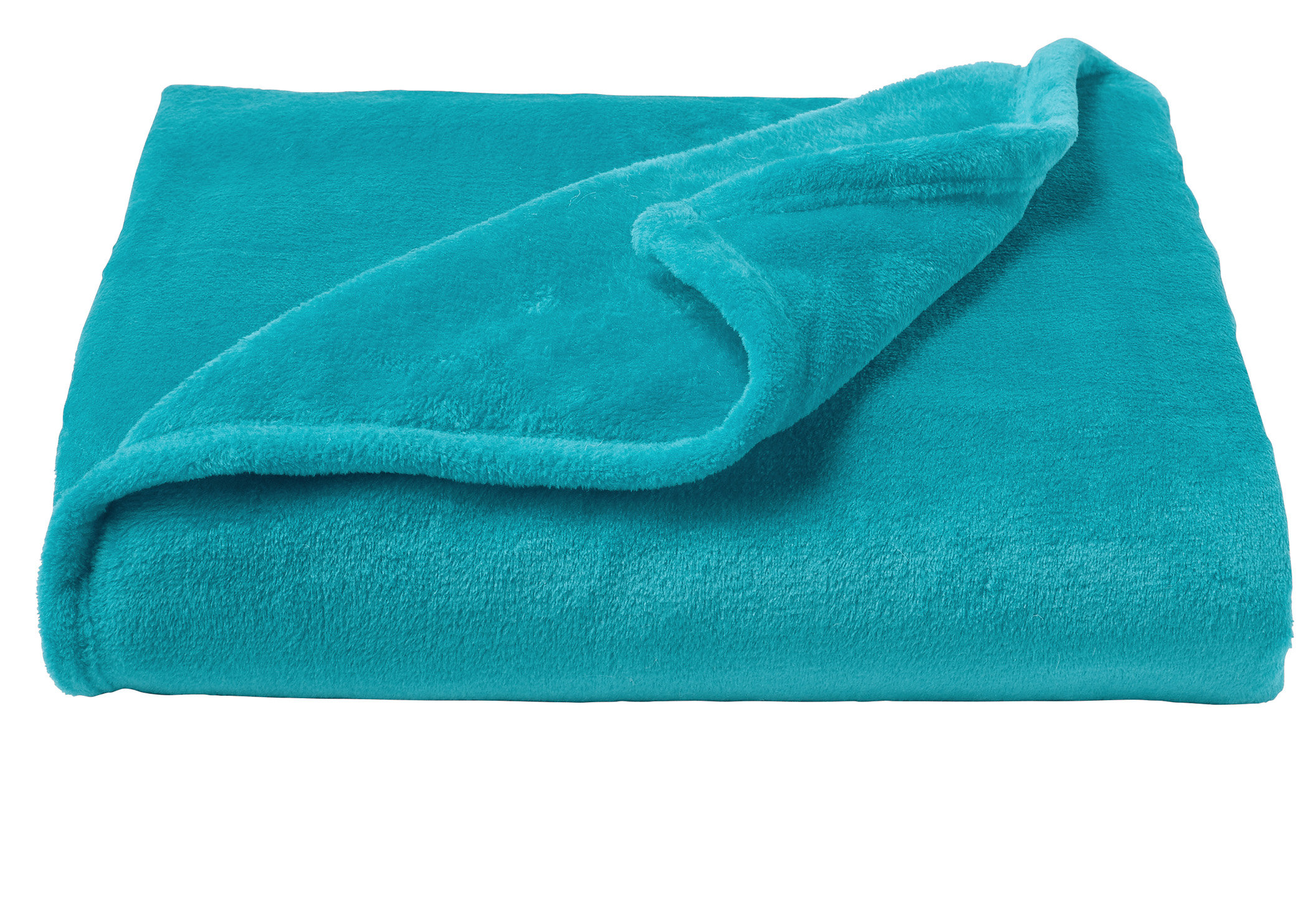 Plymouth Home LHC Oversized Velvet Throw - Solid Microfiber Polyester ...