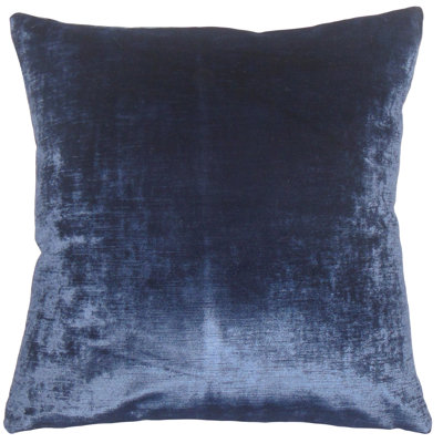 The Pillow Collection Jasper Velvet Square Pillow Cover & Insert | Perigold