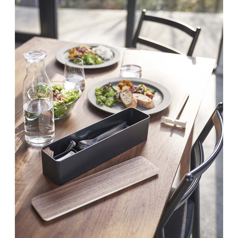 Yamazaki Home Rin Yamazaki Home Utensil Case Silverware Cutlery Holder ...