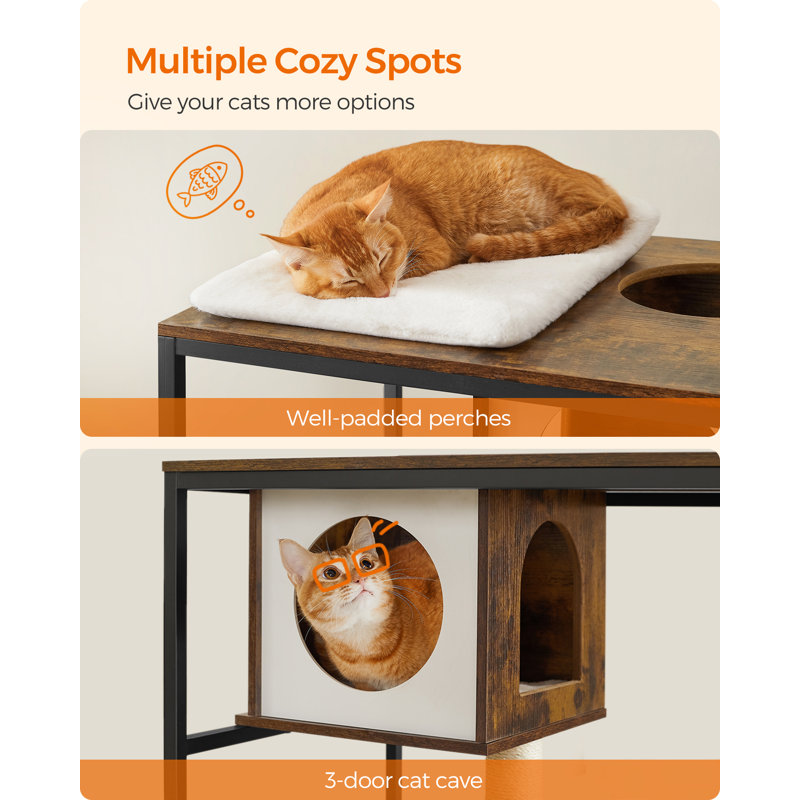 Archie & Oscar™ Kimmel 58" Cat Condo with Litter Box Enclosure and ...