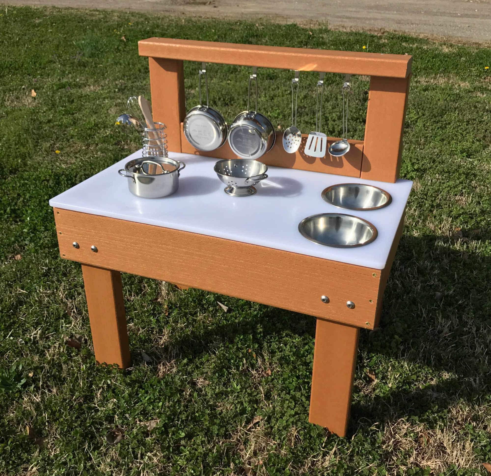Kids' Station Indoor/Outdoor Toddler Mud Kitchen Set & Reviews ...
