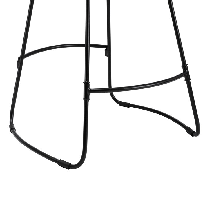 Steelside™ Hanson Counter Stool with Metal Frame & Reviews | Wayfair
