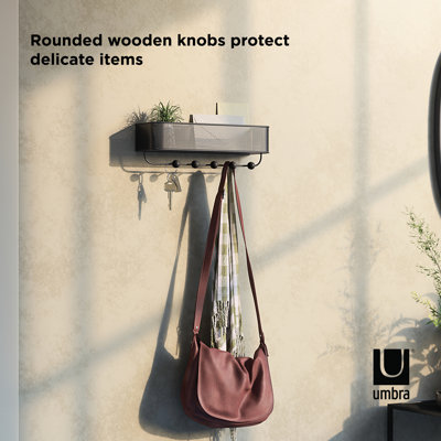 Umbra Estique Metal Wall Organizer with Key Hooks & Reviews | Wayfair