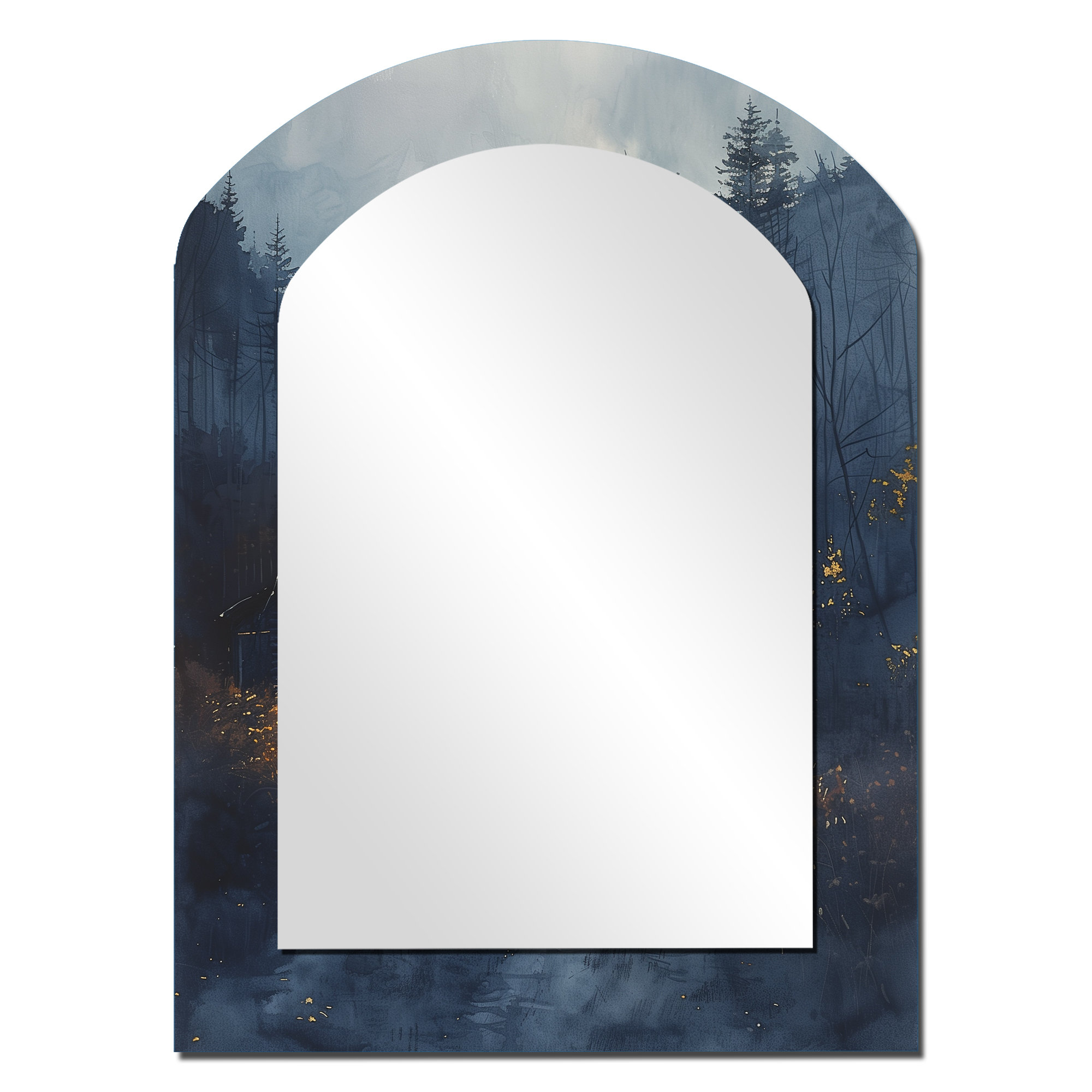 Dakota Fields Blue Mystic Winter Barn In The Dark III - Farm Arch ...